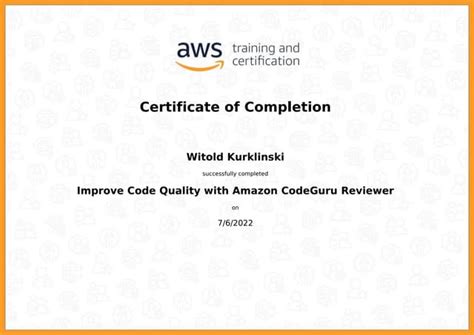 Improve Code Quality With Amazon Codeguru Reviewer Ppt