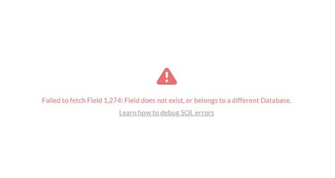 Filters From Different Databases Are Not Working In New Versions Of Metabase · Issue 25901