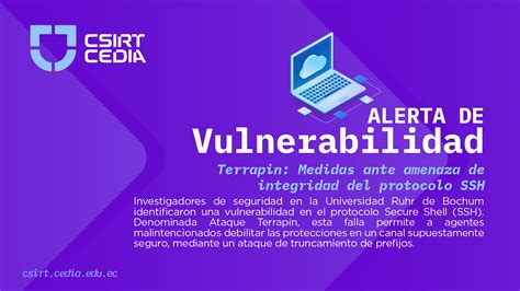 Terrapin Medidas Ante Amenaza De Integridad Del Protocolo Ssh Soc