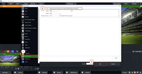 Scoreboard Overlay Vmix