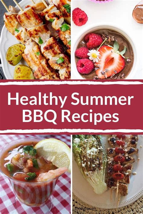 Summer Bbq Recipe Ideas My 17 Day Diet Blog