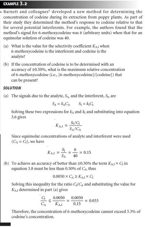 Selecting An Analytical Method