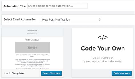 How To Use A Custom HTML Template For Your Email Automation MailOptin