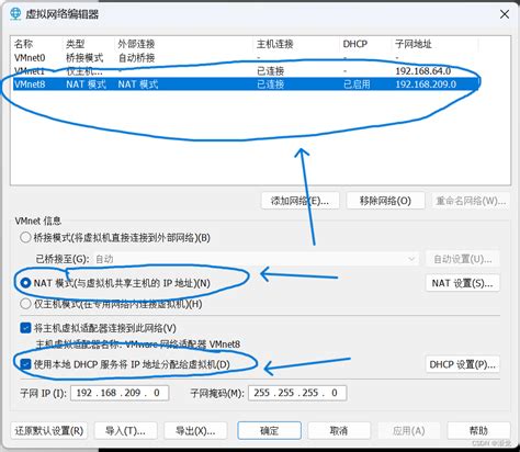 vmware网络编辑器三种网络连接形式 vmware player编辑虚拟网络 csdn博客