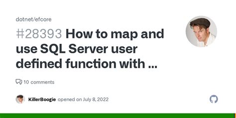 How To Map And Use Sql Server User Defined Function With Ef Core When Using Value Objects