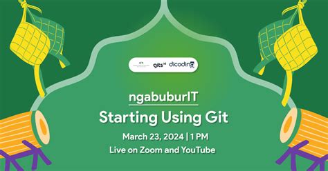 Ngabuburit Starting Using Git Dicoding Indonesia