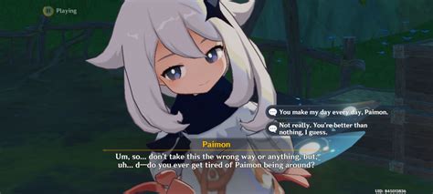 Paimon New Face Reaction Genshin Impact Hoyolab