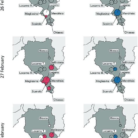 Spatiotemporal Spread Of Sars Cov 2 In Ticino During Late February