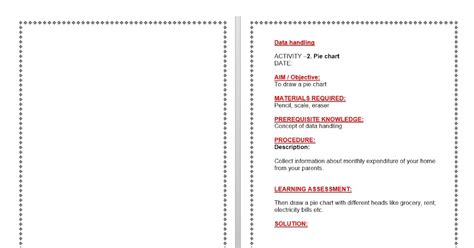 🌈⚡key To Enjoy Learning Maths☘🌈 Class 08 Data Handling Pie Chart