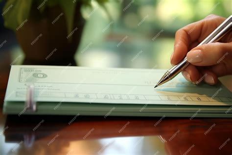 Handwritingelegancechecksignature Premium Ai Generated Image