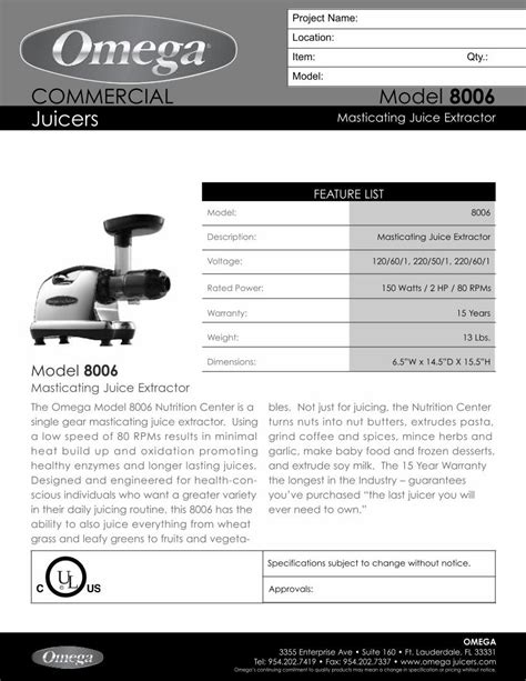 Pdf Project Name Location Model Commercial Model 8006 Dokumentips