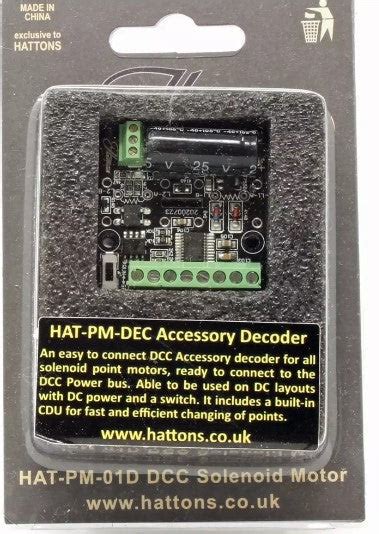 Hat Pm 01 D Hattons Dcc Solenoid Point Motor My British Model Trains