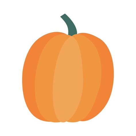 Premium Vector Flat Pumpkin Clipart Vector Pumpkin Illustration
