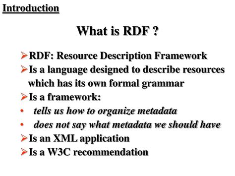 Ppt Resource Description Framework Rdf Powerpoint Presentation Free Download Id 6540019