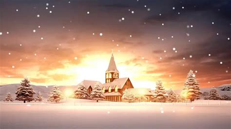 시골에서 크리스마스 이브 장면의 장면 선물 상자와 3d 크리스마스 장면 배경 고화질 사진 사진 배경 일러스트 및 사진 무료 다운로드 Pngtree