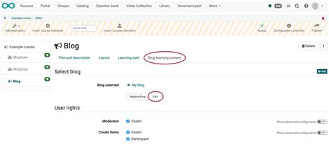 Create A Blog OpenOlat Documentation Create A Blog OpenOlat Documentation