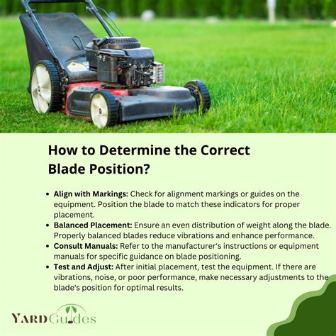 What Is The Correct Lawn Mower Blade Position 2 And 3 Blade