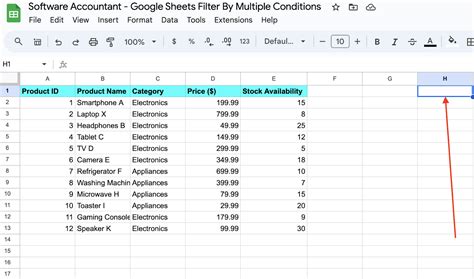 Google Sheets Filter By Multiple Conditions Easy Steps