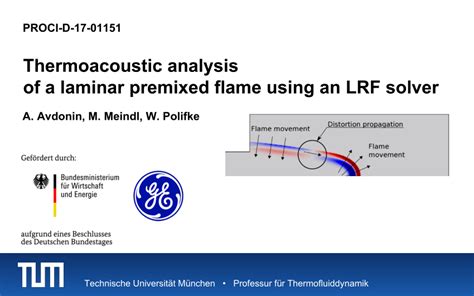 Pdf Thermoacoustic Analysis Of A Laminar Premixed Flame Using A Linearized Reactive Flow Solver