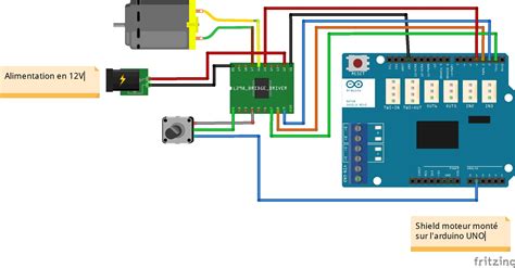 rotator sur base d arduino uno motorshield l298n français arduino forum