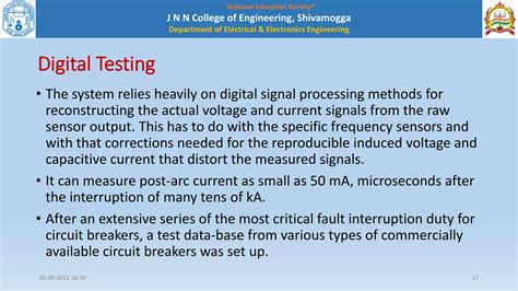 Digital Testing Of High Voltage Circuit Breaker Seminar Ppt Pdf Computer Software And