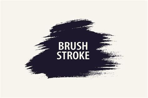 수채화 얼룩 브러쉬 스트로크 배경 프리미엄 벡터