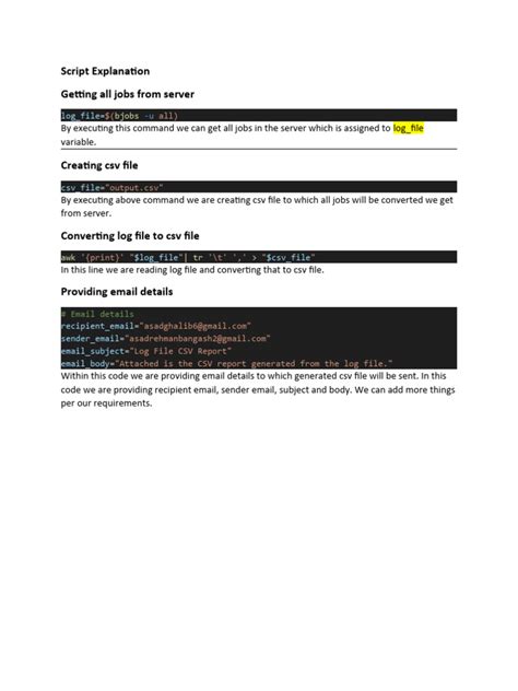 Script Explanation Pdf