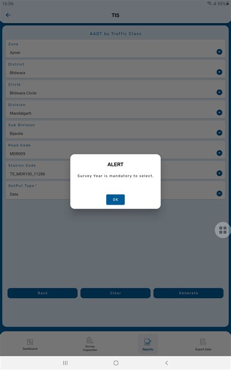 Bug 999 Reports Issue In Tis Module Rrams Pwd Mobile Application