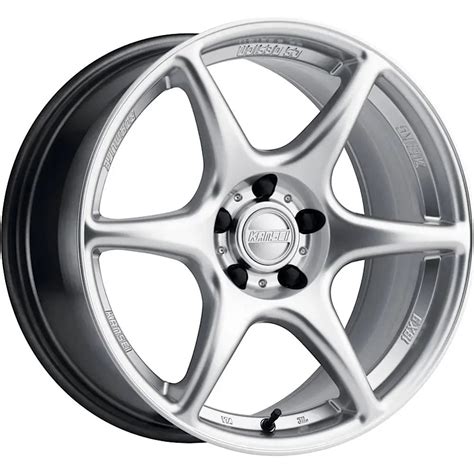 Kansei Tandem 18x9 12mm Gloss Hyper Silver Tfs Wheels