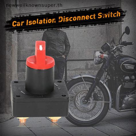 ใหม่ 100a Master Disconnect Rotary Cut Off Isolator Kill Switch Car Van