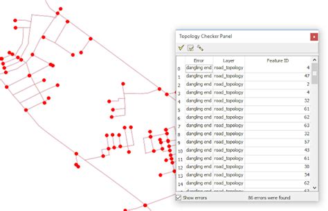 How To Check Topology Error In Qgis
