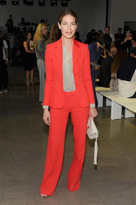 Michelle Monaghan Wore A Bright Resort 2016 Suit To The Altuzarra