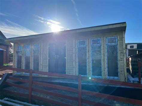 23 X 14 Ultimate Upvc Summerhouse Midlands Sheds And Summer Houses