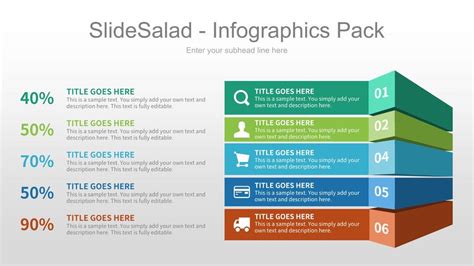 Stack Of Colorful Boxes With Icons On Them Google Slide Theme And Powerpoint Template Slidedocs