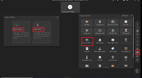 Công Cụ Mirror Trong Lớp Học ảo Screen Mirroring Classin Việt Nam