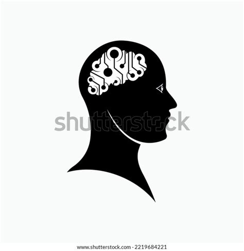 Artificial Intelligence Icon Smart Thinking Ai Stock Vector Royalty