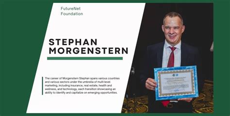 Stephan Morgenstern FutureNet External Consultant And MLM Expert