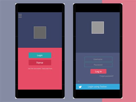 Android App UI Design On Behance