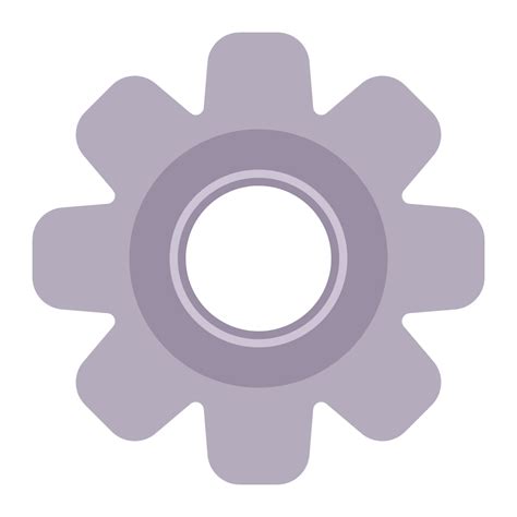 Flat Gear Icon Png