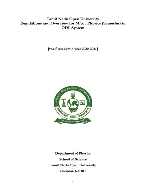 msc physics semester syllabus pdf tensor numerical analysis