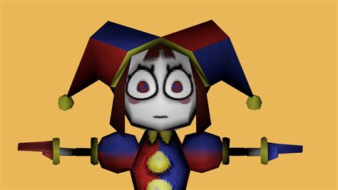 Pomni Ps1 3d Model By Jf Linter [f477f92] Sketchfab