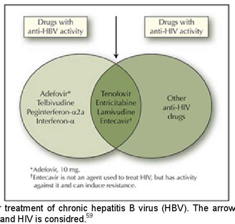 Medications Used For Treatment Of Chronic Hepatitis B Virus Hbv The