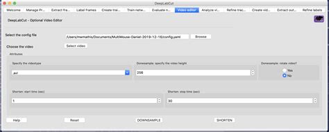 Deeplabcut On Twitter More Gui Fun You Can Add New Videos To Load To An Existing Project If