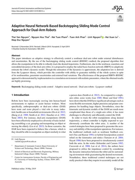 Adaptive Neural Network Based Backsteppi Doi101007s40313 019 00472