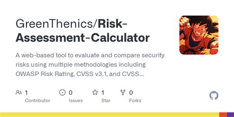Github Greenthenicsrisk Assessment Calculator A Web Based Tool To