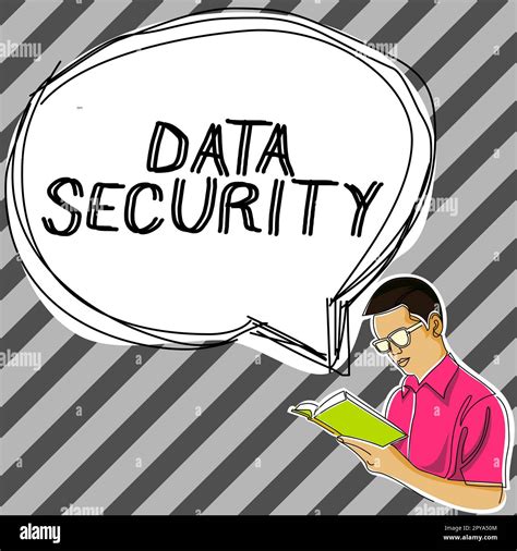 Text Showing Inspiration Data Security Word Written On Confidentiality