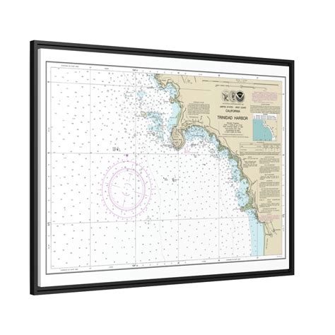 Trinidad Harbor Chart Print