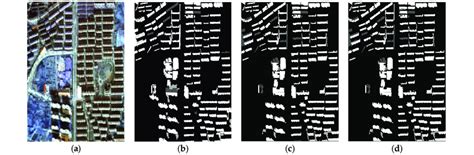 Building Detection Results Of Dataset 2 A Original Image B Download Scientific Diagram
