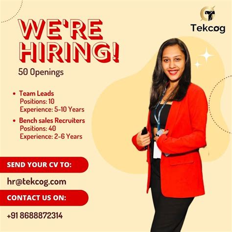 Team Bench Bench Benchsalesrecruiters Tekcog Hyderabad Jobsathyderabad