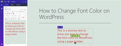 How To Change The Font Color On WordPress Easy Methods